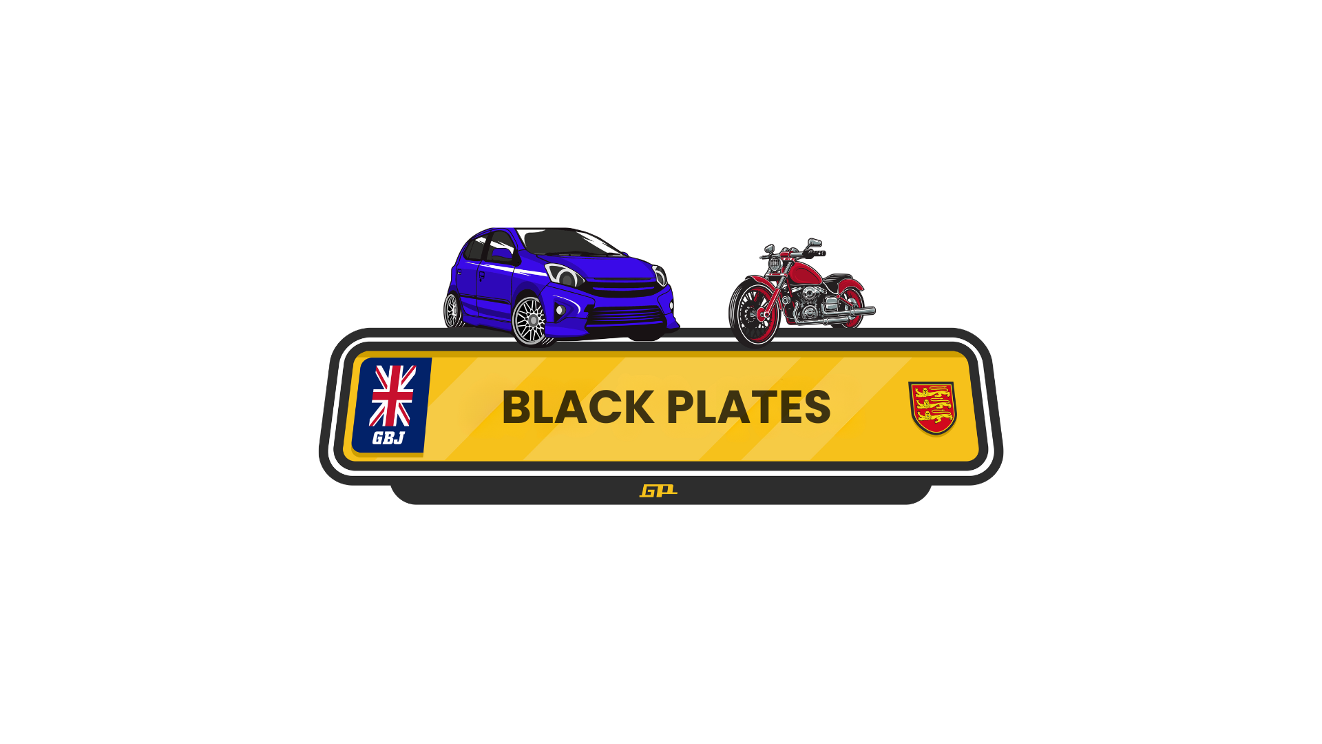 Design & Buy Black Number Plates | Great Plates